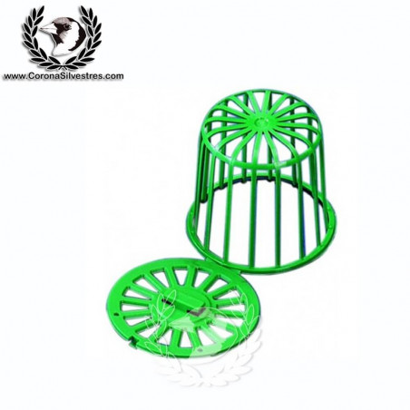 Soporte de plástico para poner el yute,pelo de cabra, tipo pelero